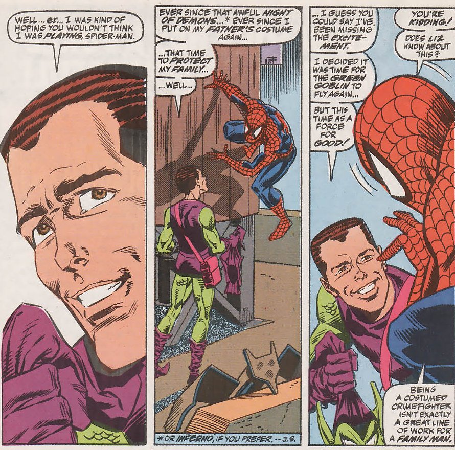 Harry Osborn and Eugene “Frog-Man” Patilio: A ribbeting parallel ...