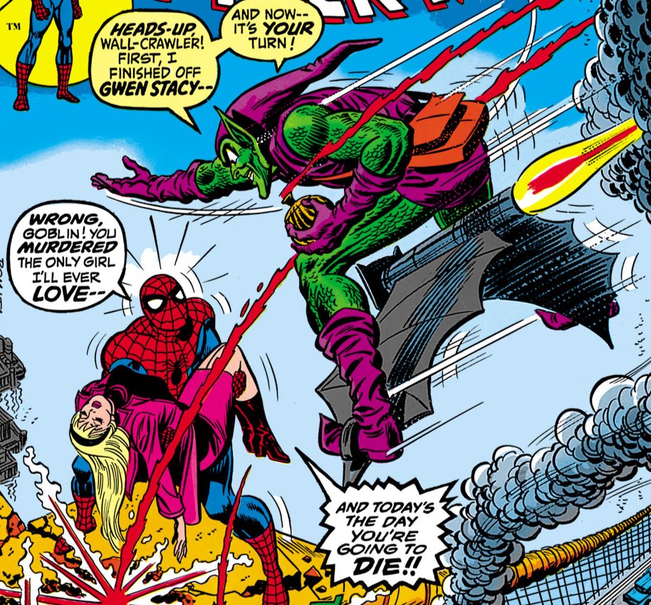 Harry Osborn in Amazing Spider-Man #122 – The Night Gwen Stacy Died ...